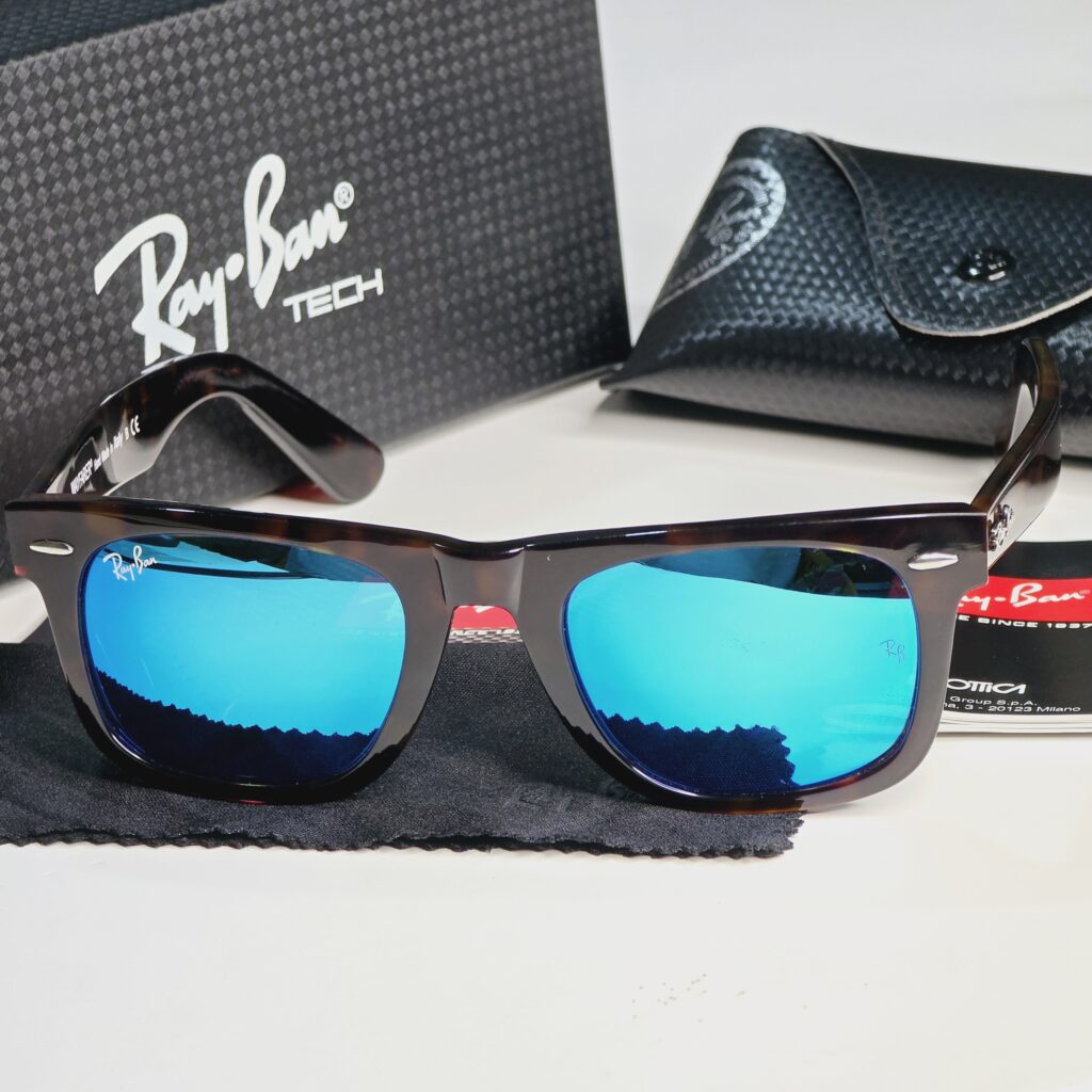 6 Pin Ray-Ban RB2140 Wayfarer Sunglasses ( Mirrored, Tinted) - New ...